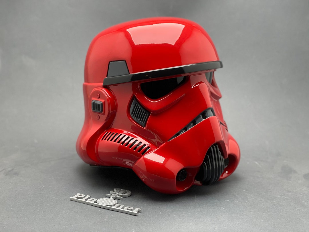 Stormtrooper Helmet Red Storm Trooper Armor Stormtrooper - Etsy Israel