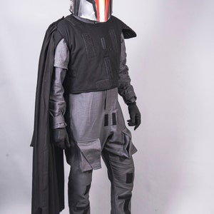 Gar Saxon Flight Suit With Velcro and Mando Cloak / Mandalorian ...