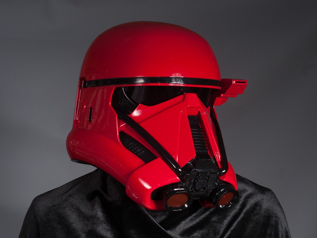 Death Trooper Helmet Custom Red Deathtrooper Cosplay - Etsy