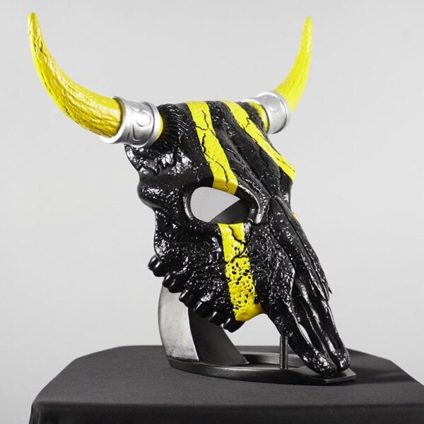3d Printed Bull Skull Mask - Etsy
