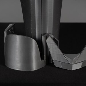 Mandalorian Right Shin Armor 3D Printed Unpainted / Mando Cosplay ...