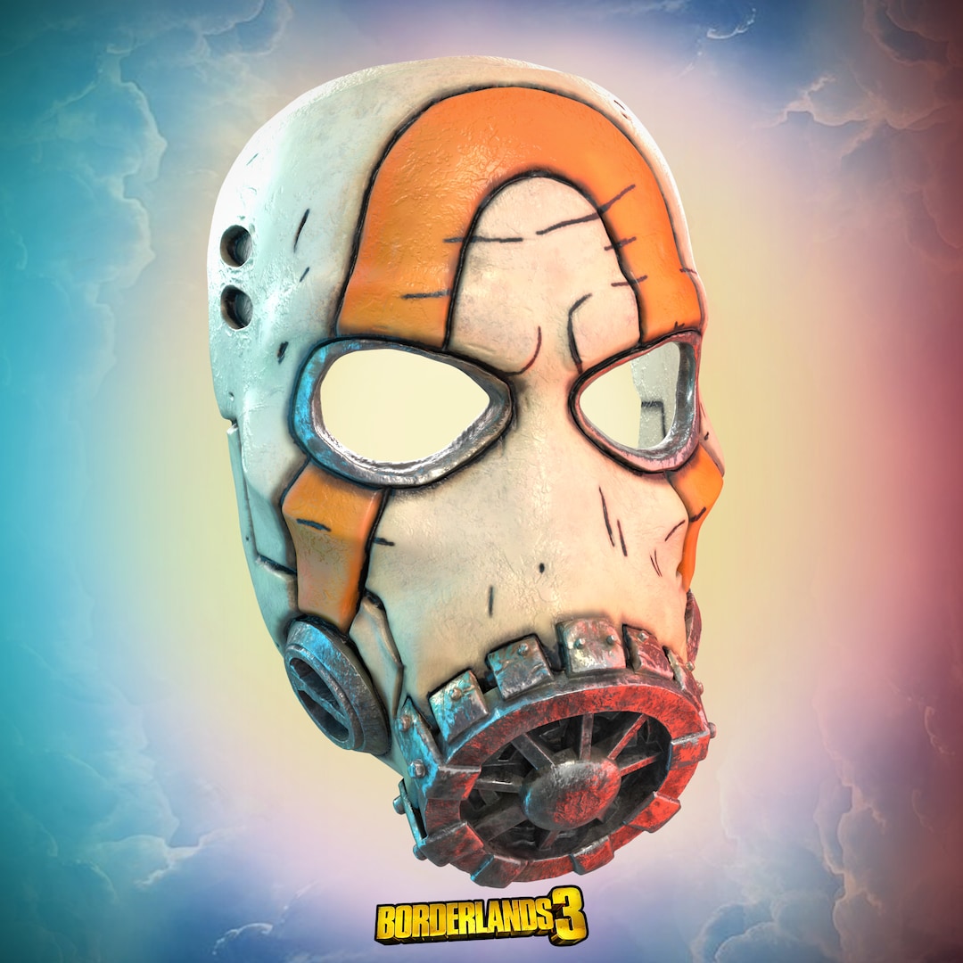 Borderlands Mask 3d Model STL Files Borderlands 3d Print - Etsy