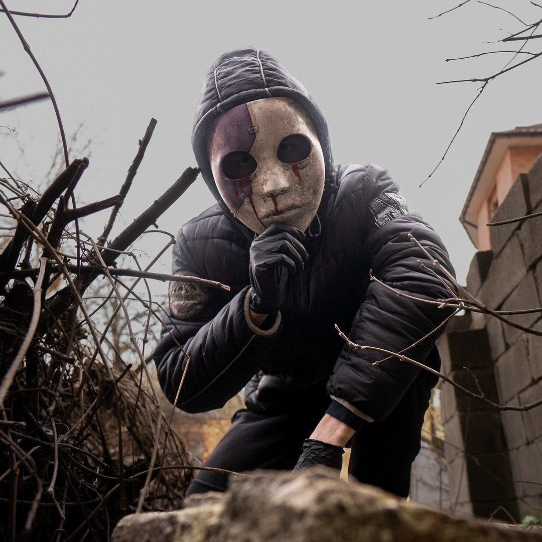 Sally Bloody Mask for Cosplay / Face Mask / Game Mask / Cosplay Mask ...