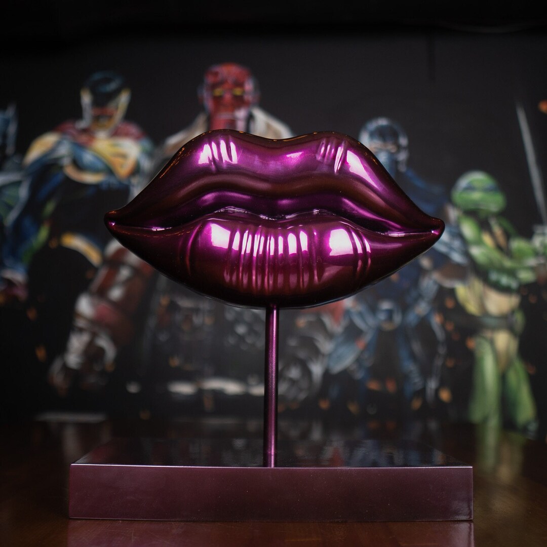 Lips Interior Decor / Handmade Lips Decor / Lip Statue / Lip Decor ...