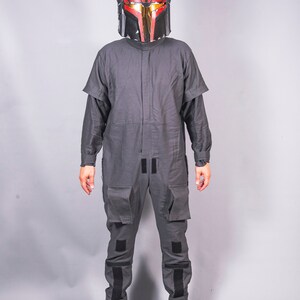 Gar Saxon Flight Suit With Velcro and Mando Cloak / Mandalorian ...