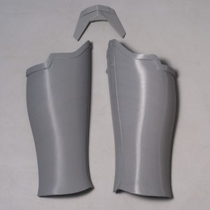 Mandalorian Right Shin Armor 3D Printed Unpainted / Mando Cosplay ...