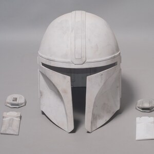 3D Printed Mandalorian Armor Kit Unpainted Mando Armor Set - Etsy UK