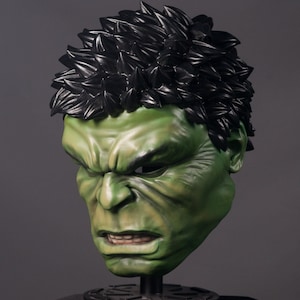 Incredible Hulk Mask Hulk Cosplay Helmet / Style Mask / Two Piece ...
