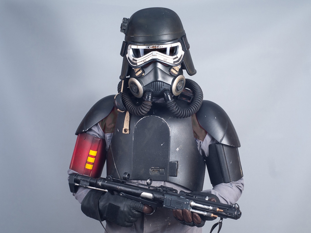 Mudtrooper Cosplay Costume Black Andor Imperials Mudtrooper - Etsy