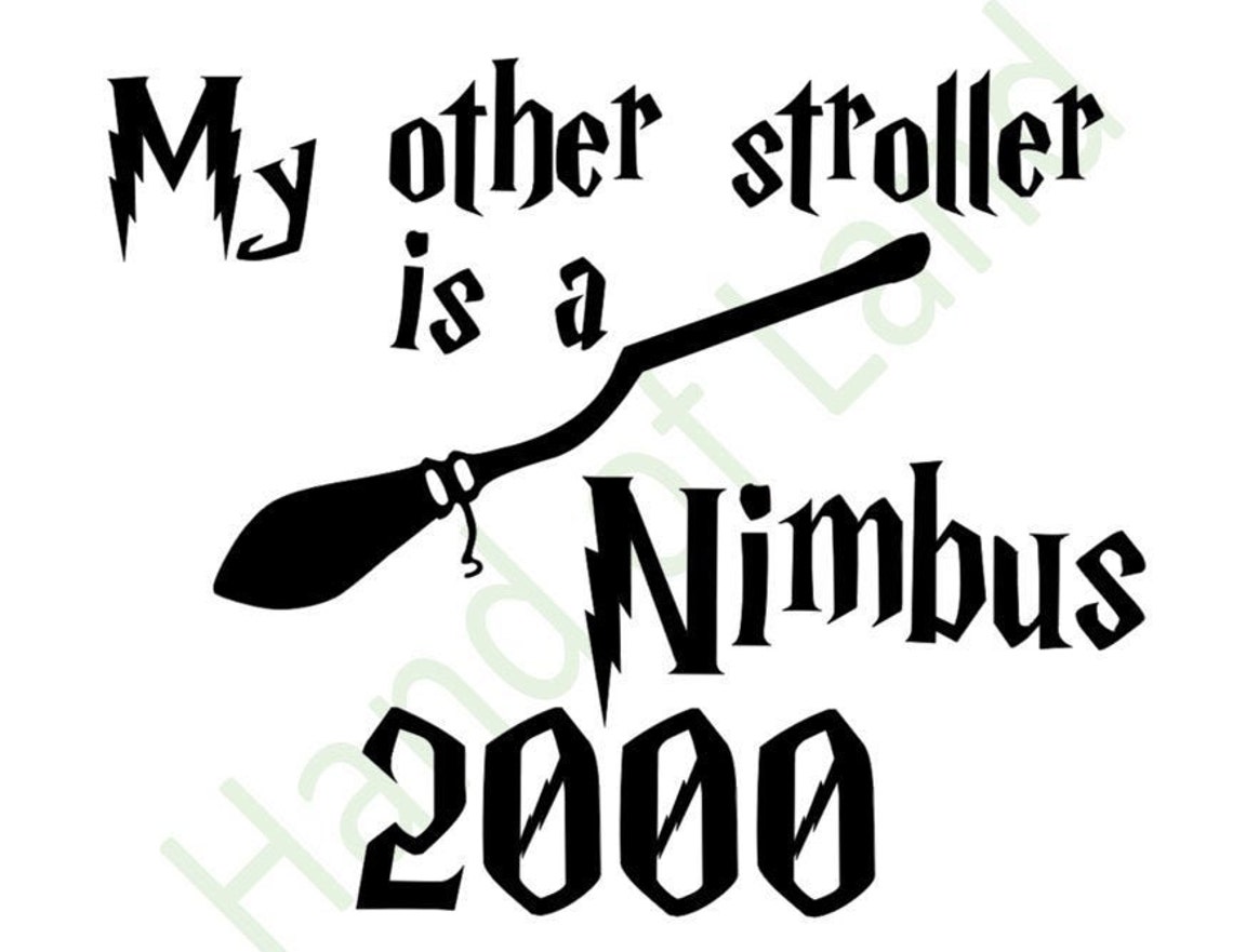 My Other Stroller is a Nimbus 2000 SVG PNG JPG so for Baby Onesie / Bodysuit / Shirt - Etsy