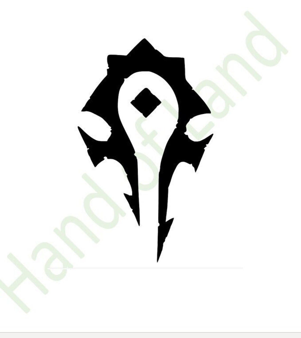 World of Warcraft Horde Battle Flag - Etsy