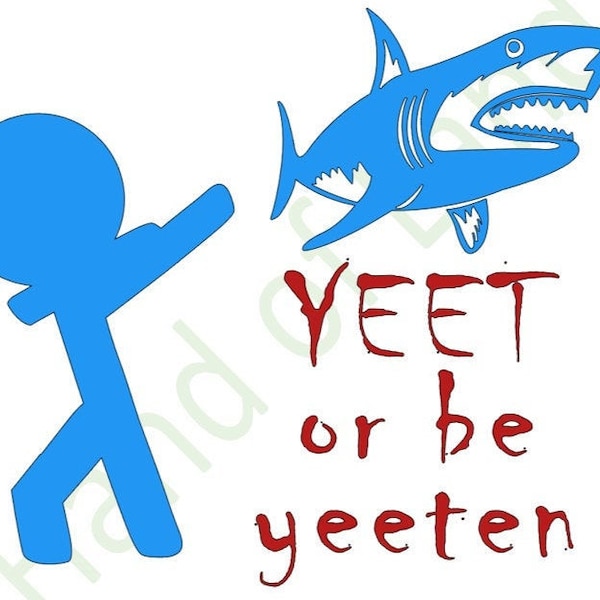 Yeet Svg - Etsy