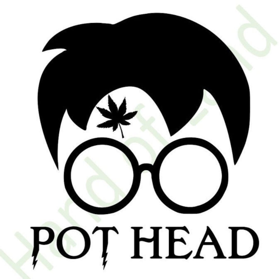 Harry Pothead Weed Stash Jar Decal Images SVG, PNG, JPG - Etsy Österreich