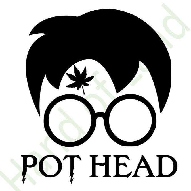 Harry Pothead Weed Stash Jar Decal Images SVG, PNG, JPG - Etsy.de