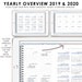 2019/ 2020 Digital Planner for Students Hyperlinked - Etsy