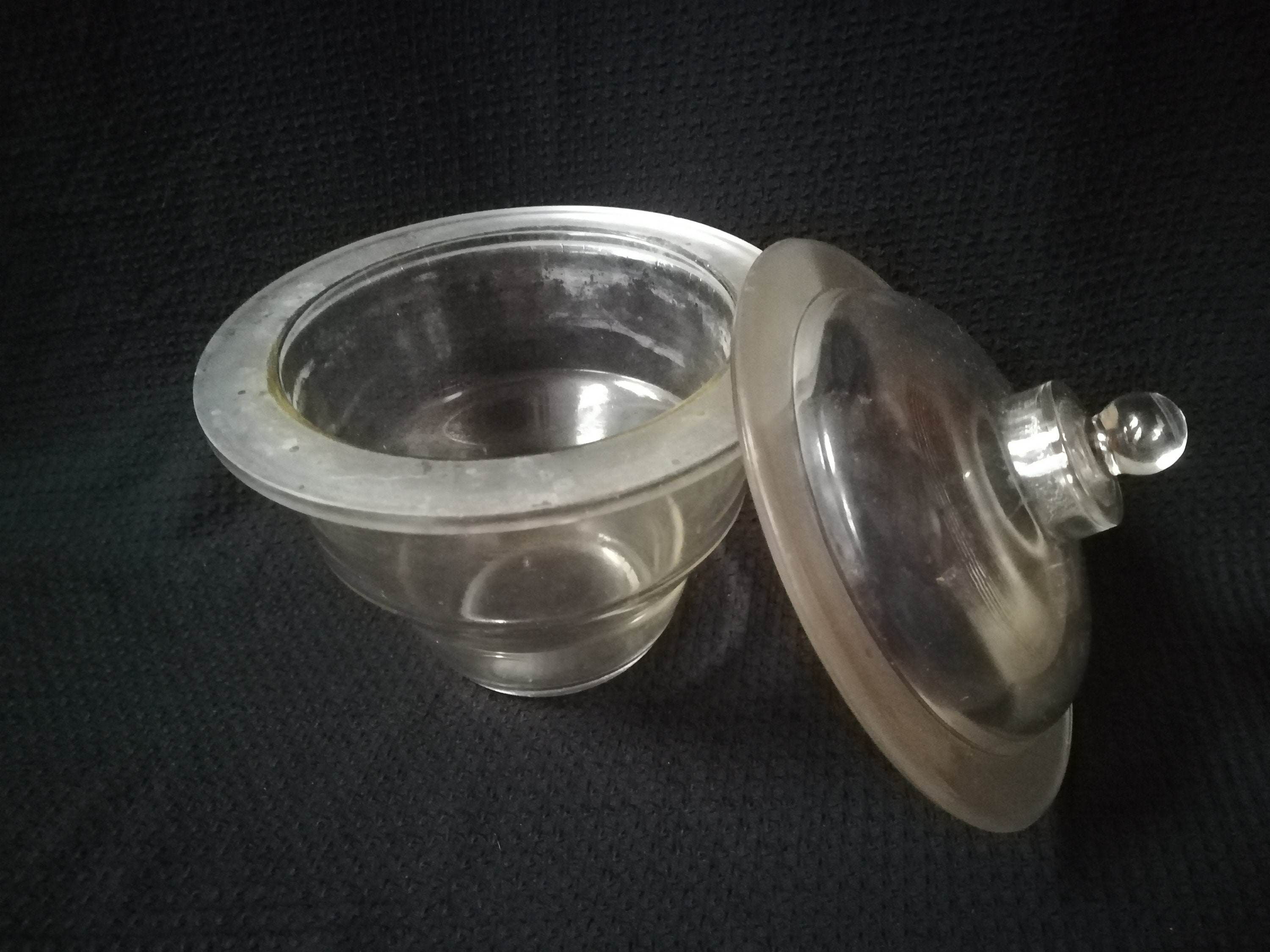 Glass Desiccator With Lid From GDR From 70 S Exsiccator Glas - Etsy