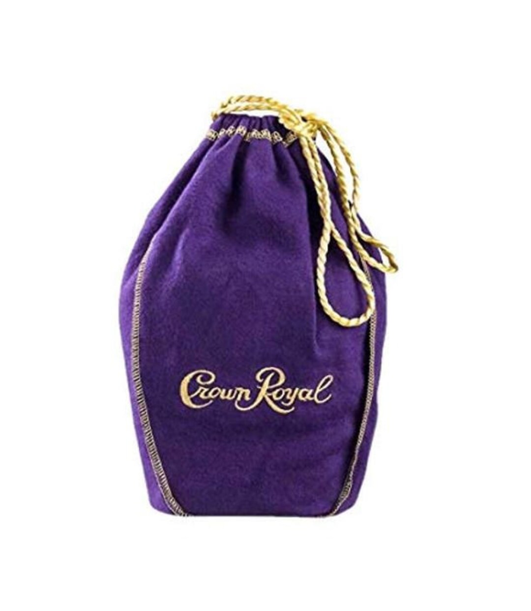 Lot of 7 Purses, Crown Royal Purple Drawstring Bag Gold Stitching ...