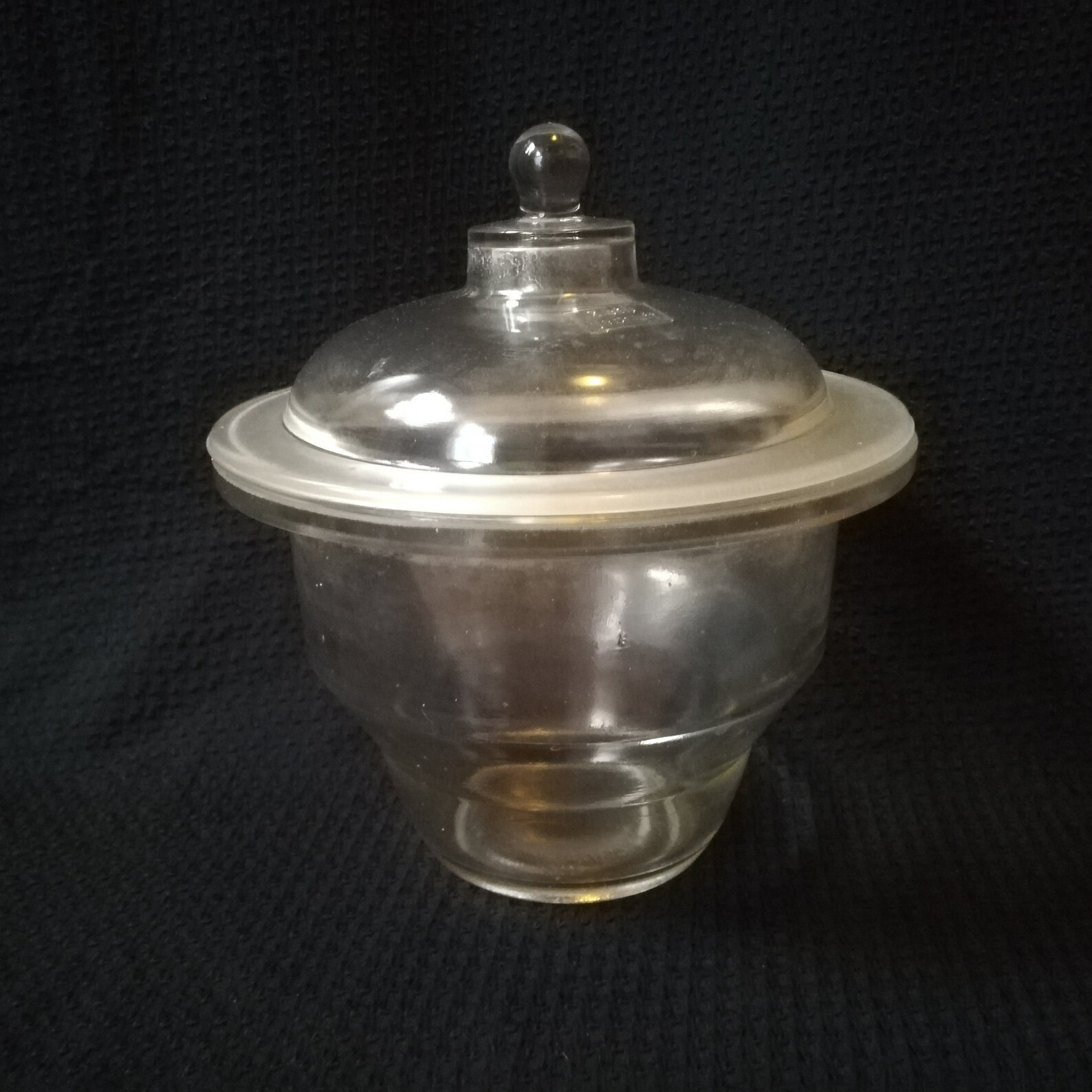 Glass Desiccator With Lid From GDR From 70 S Exsiccator Glas - Etsy