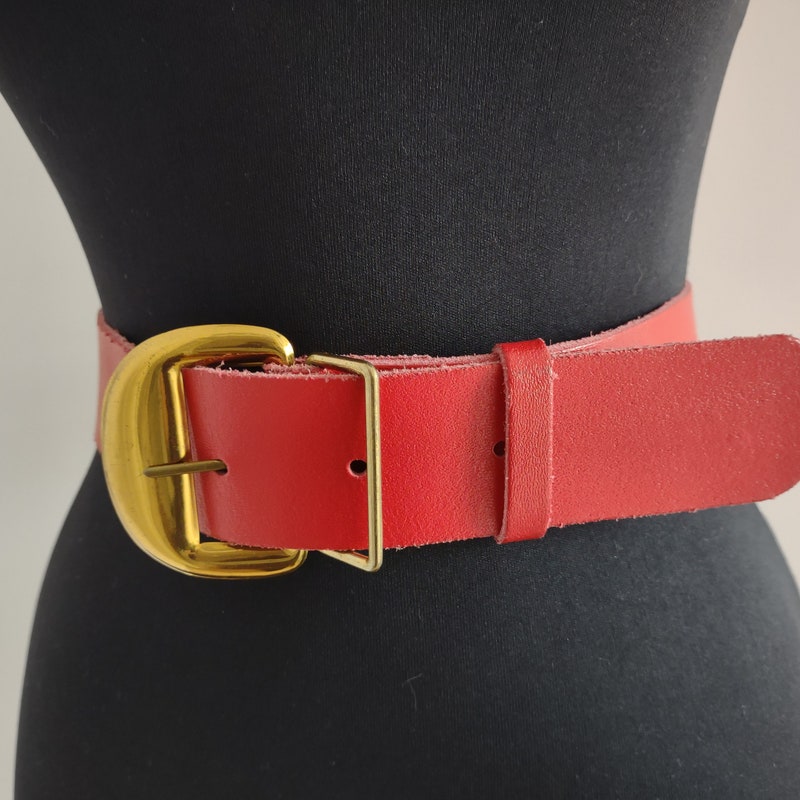 Red Belts - Etsy