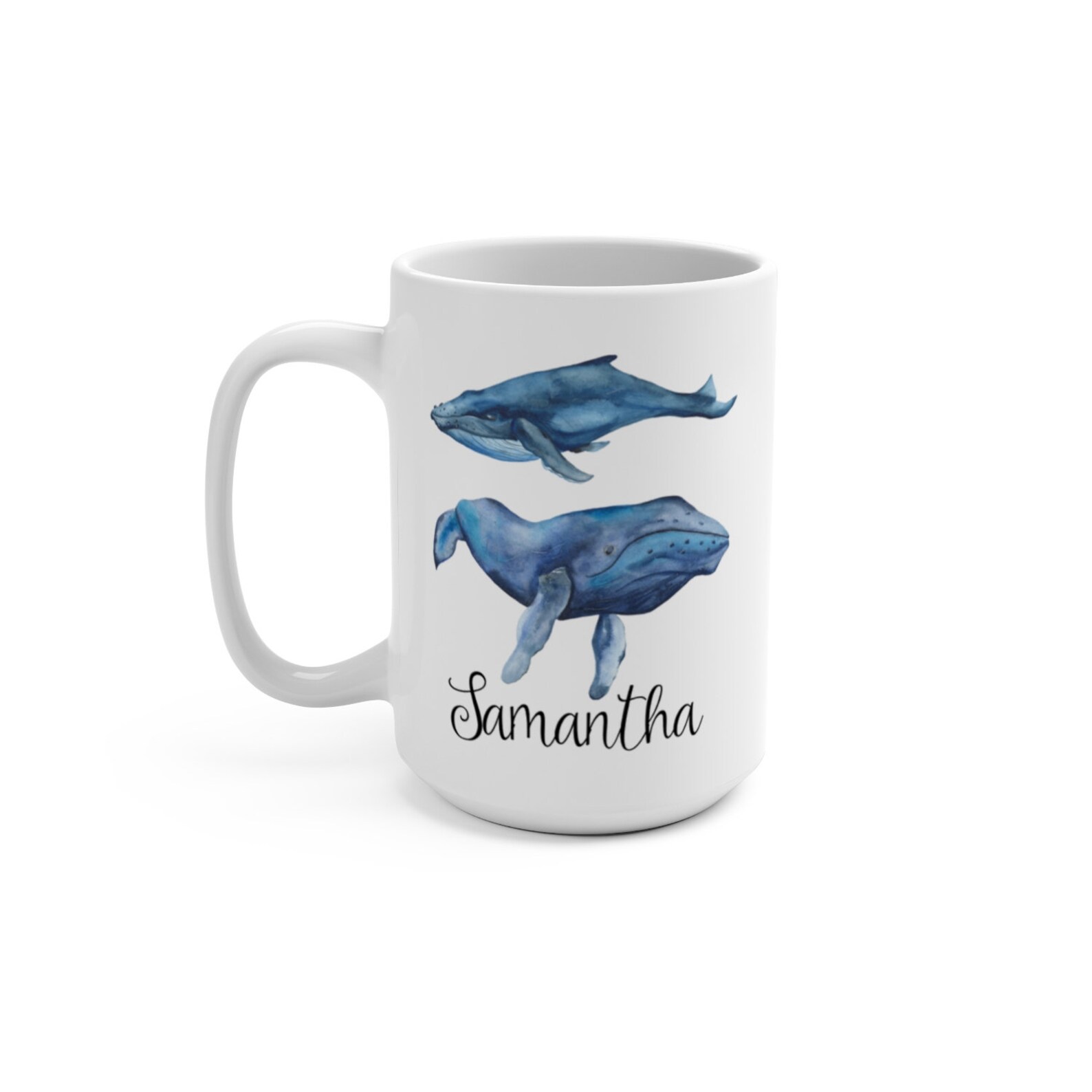 Custom whale mug personalized whale coffee cup whale lovers - Etsy.de