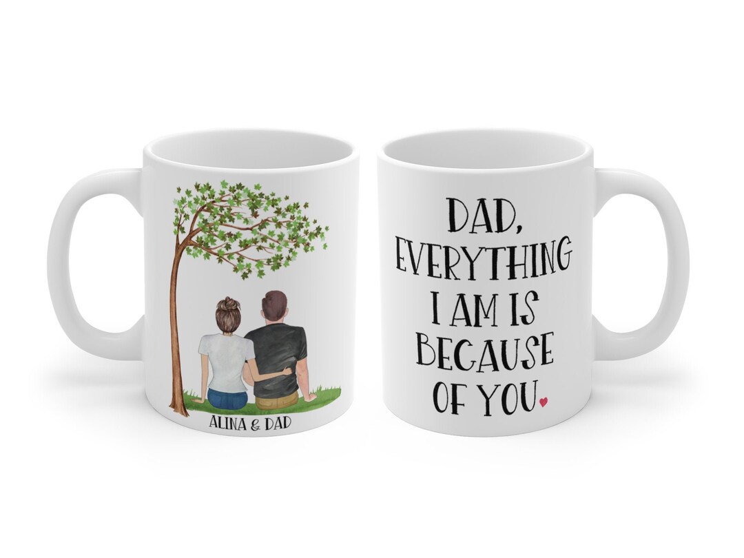 Personalized Mug for Father, Father's Day Mug, Personalized Father ...