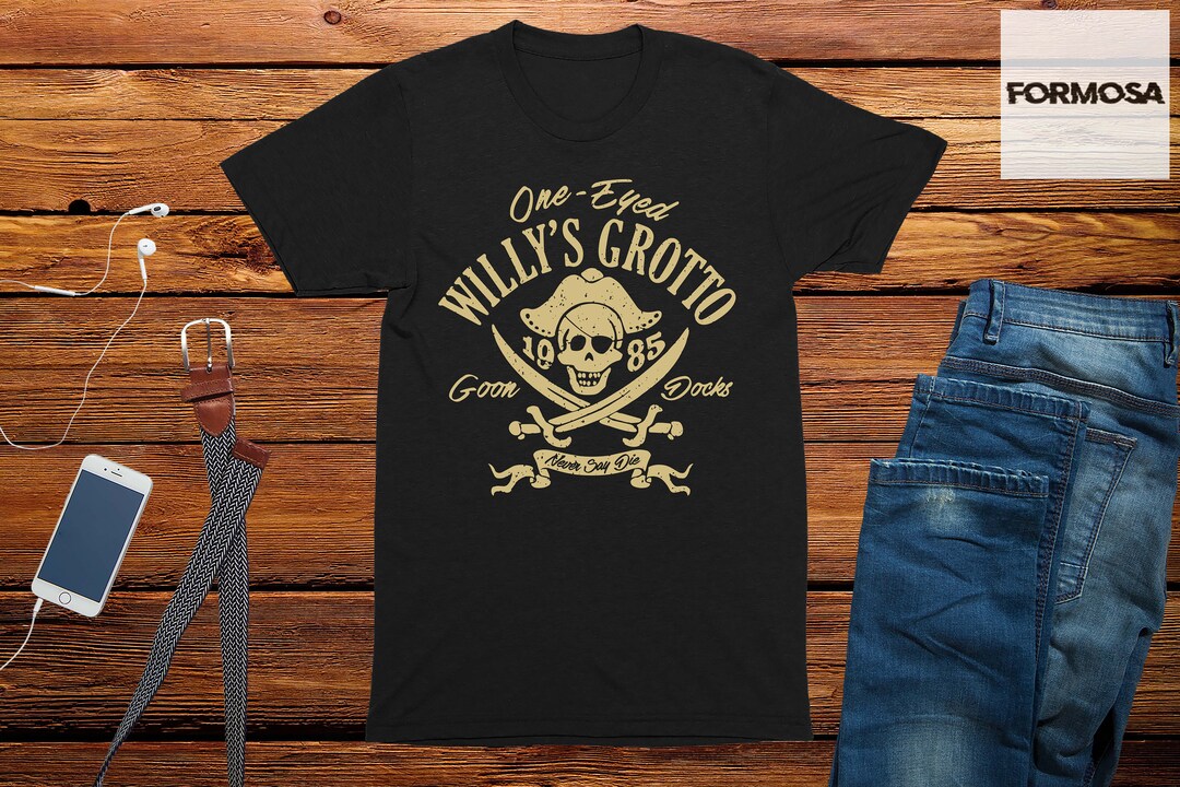 One Eyed Willy Grotto T-shirt Mens Humour T Shirts, Novelty T-shirts ...