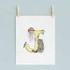 Dinosaur & Extinct Animals Alphabet , Dinosaur Alphabet , Alphabet Art ...