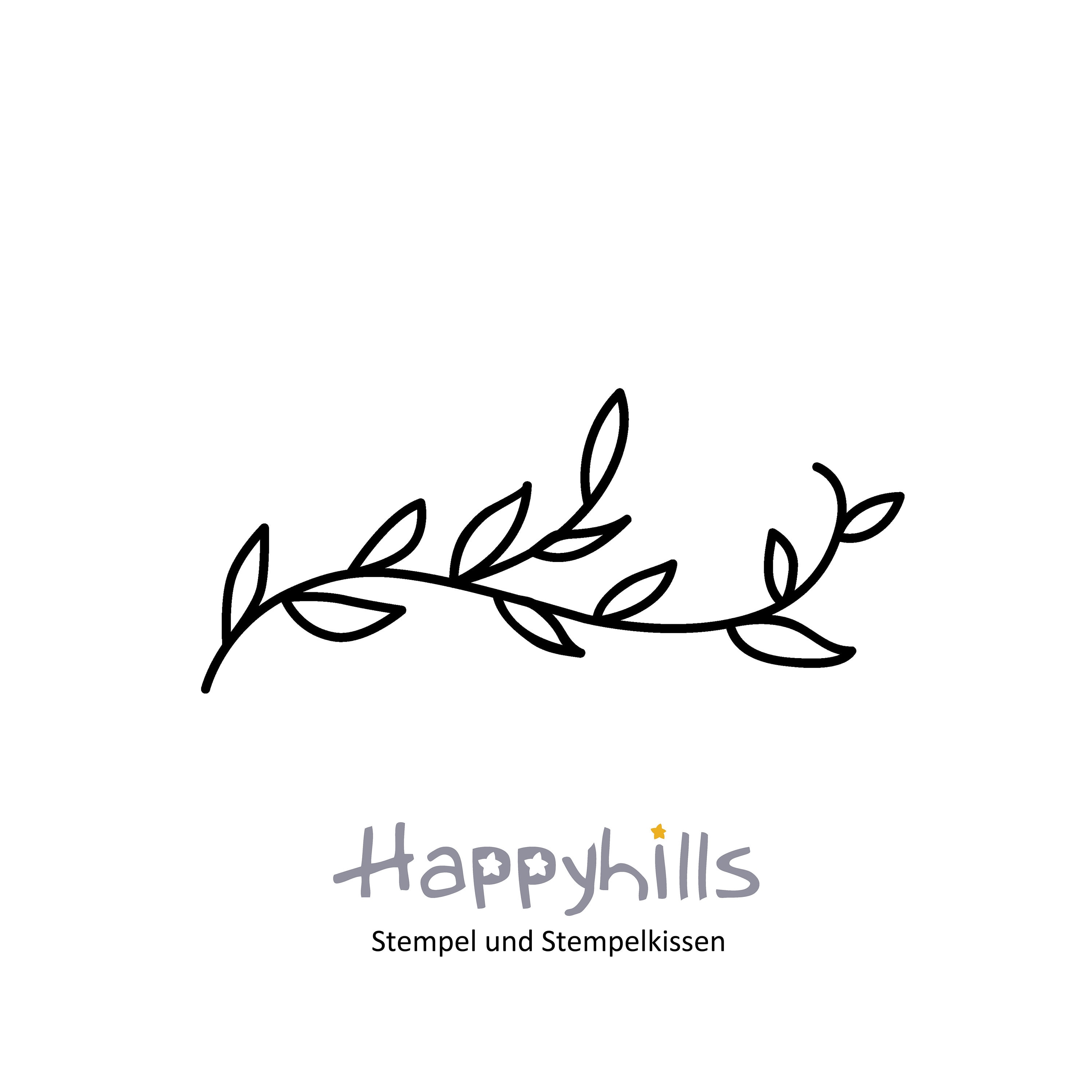 Ranke Blätter Stempel von Happyhills Blätter Ranke - Etsy.de