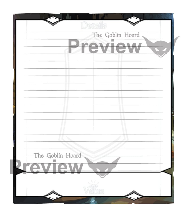 Printable Form Fillable Magic Item Cards - Printable Forms Free Online