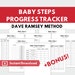 Baby Steps Progress Tracker Printable Planner Pages in A4 and - Etsy