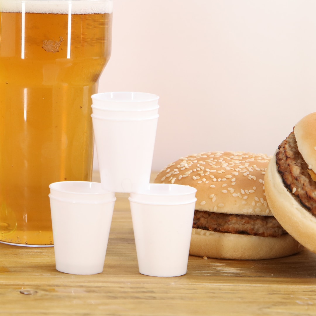 50 X White Biodegradable Plastic Shot Glasses 50ml 5cl - Etsy