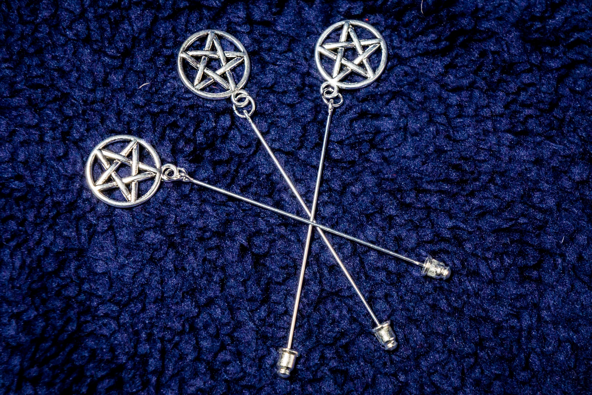 Voodoo Pins Hand Crafted 3 Wicca Pagan Handmade Spells - Etsy