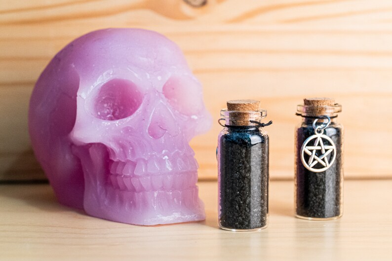 Homemade Black Salt – Wiccan Protection, Altar Tool - Etsy