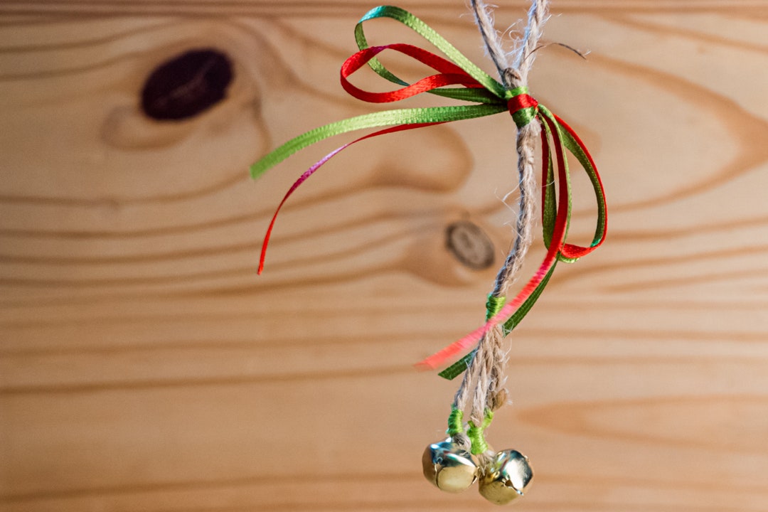 Gold Effect Yule Tree Bells, Christmas, Protection, Decoration ...