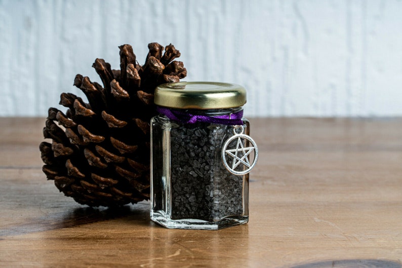 Homemade Black Salt – Wiccan Protection, Altar Tool - Etsy