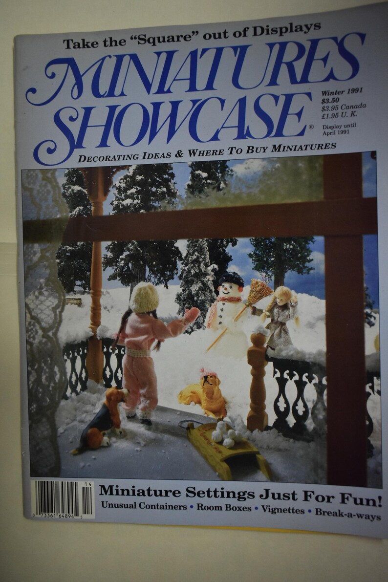 Miniatures Showcase Magazines - Etsy