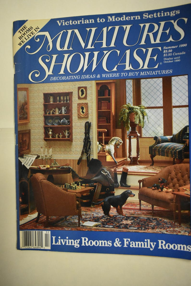 Miniatures Showcase Magazines - Etsy