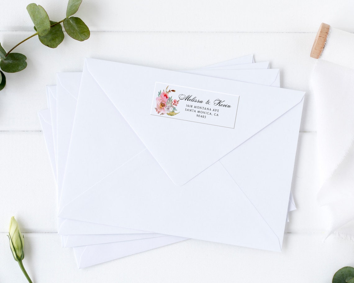 Custom Envelope Address Labels Wedding Addressing Labels - Etsy