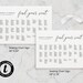 Alphabetical Seating Chart Template Instant Download - Etsy