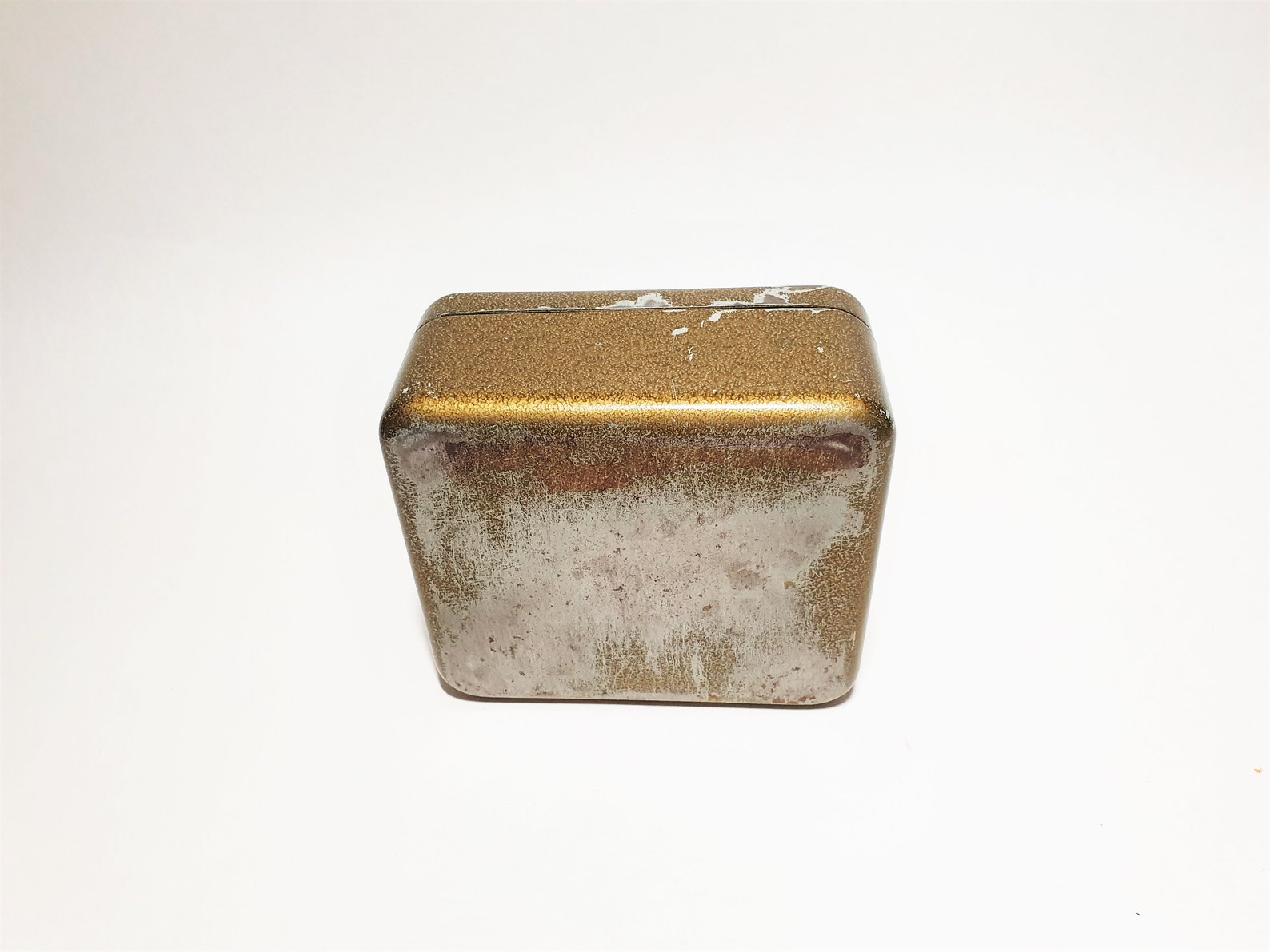 Vintage Gold Colored Money Box With Cash Box Vintage - Etsy