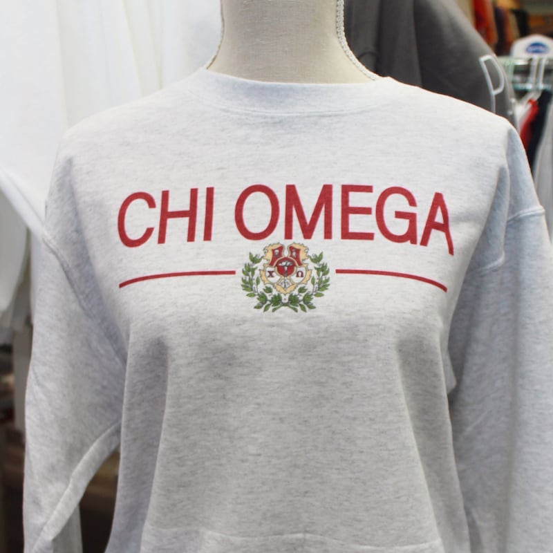 Chi Omega Crest Shirt - Etsy