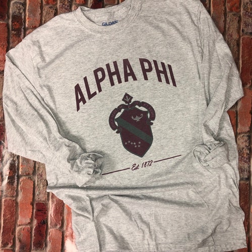 Alpha Phi Classic Crest Sweatshirts and T-shirts | Etsy