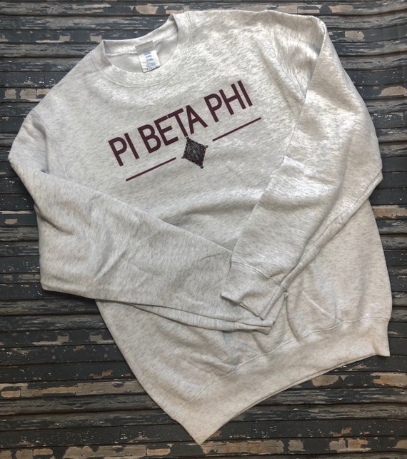 Pi Beta Phi Classic Crest Sweatshirts and T-shirts - Etsy