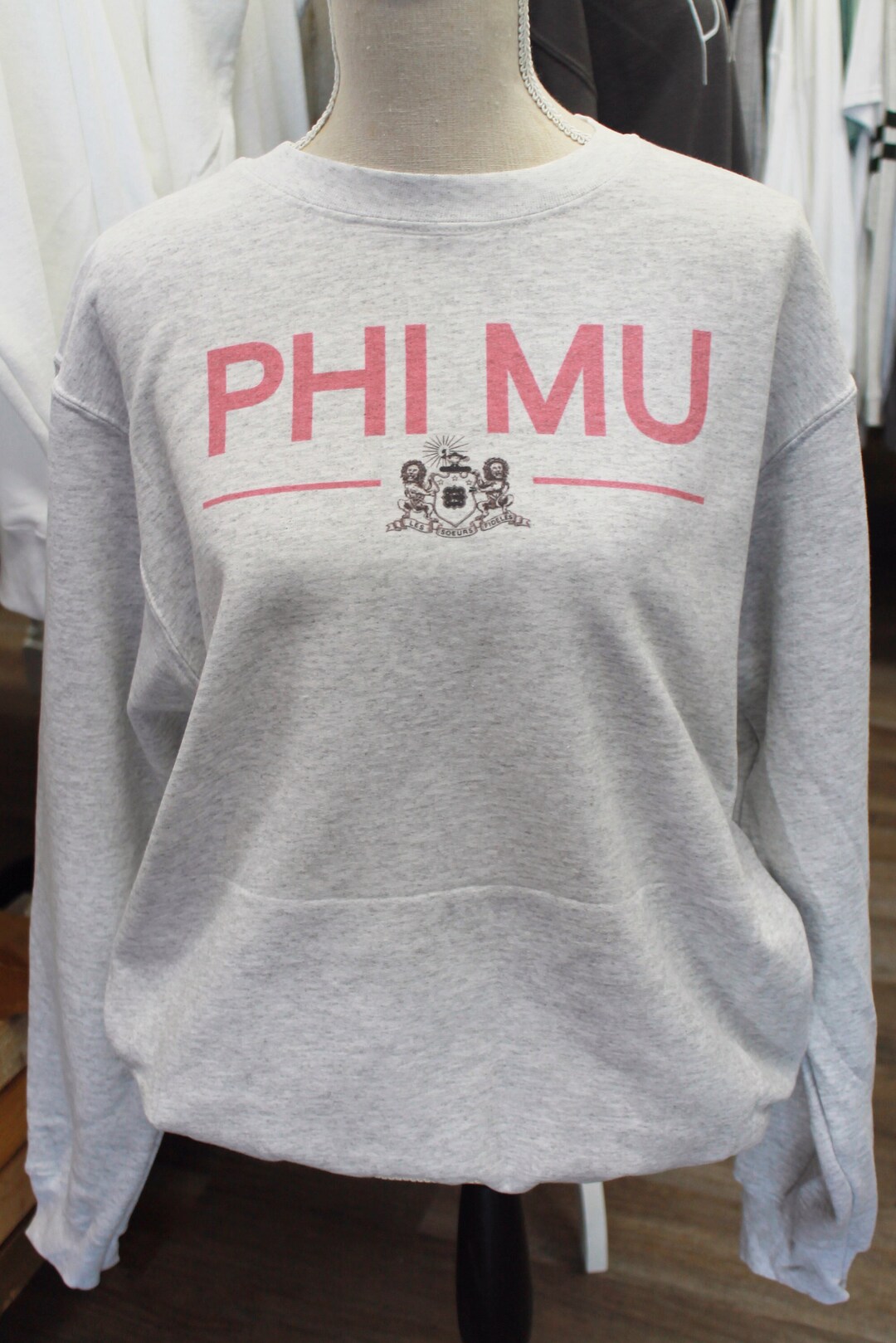 Phi Mu Classic Crest Sweatshirts and T-shirts - Etsy