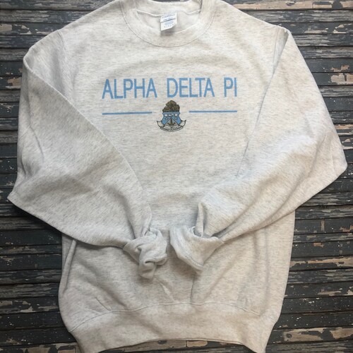 Alpha Delta Pi Classic Crest Sweatshirts and T-shirts - Etsy