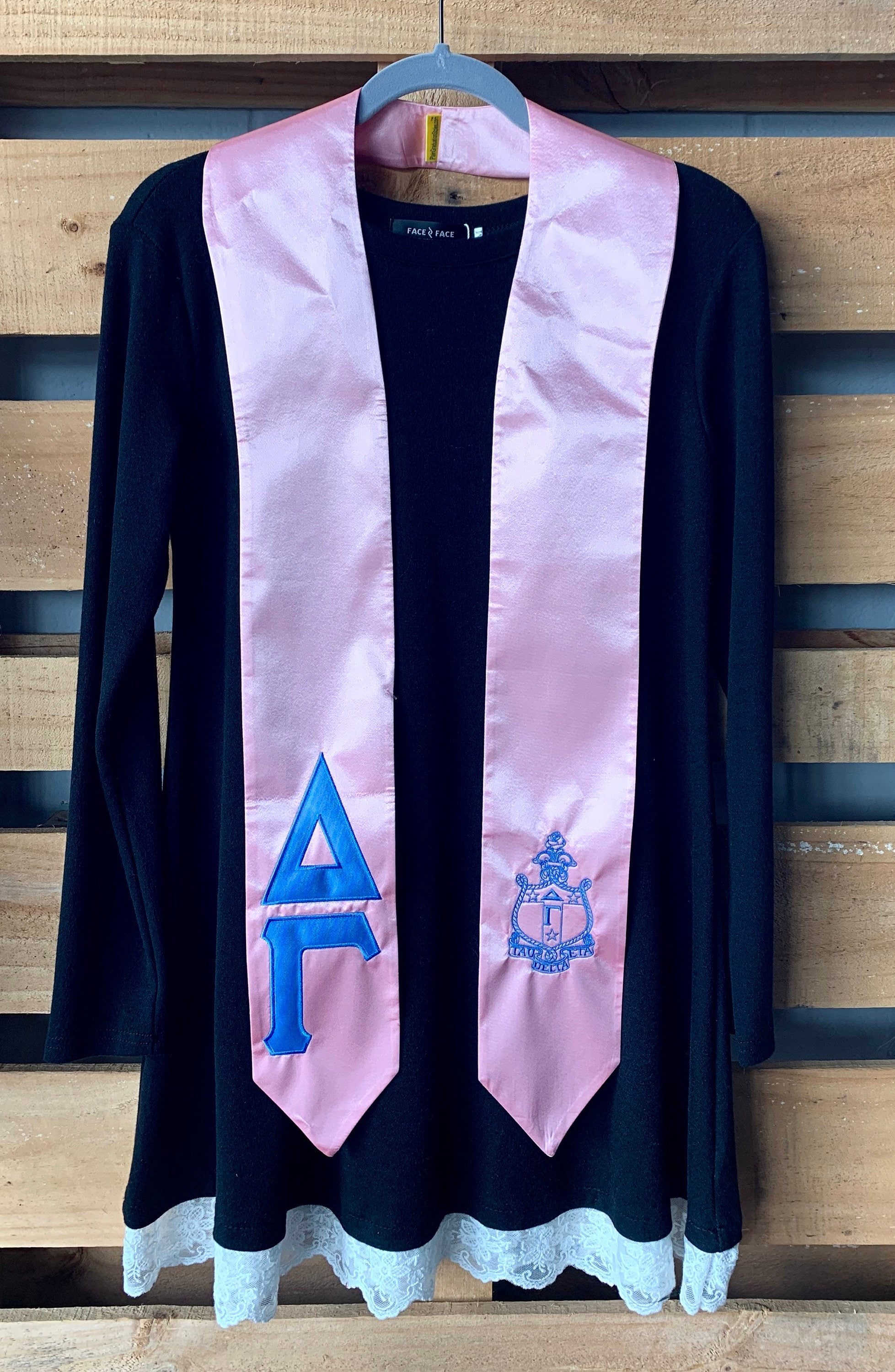 Delta Gamma Graduation Stole - Customize With Stole Color, Twill ...