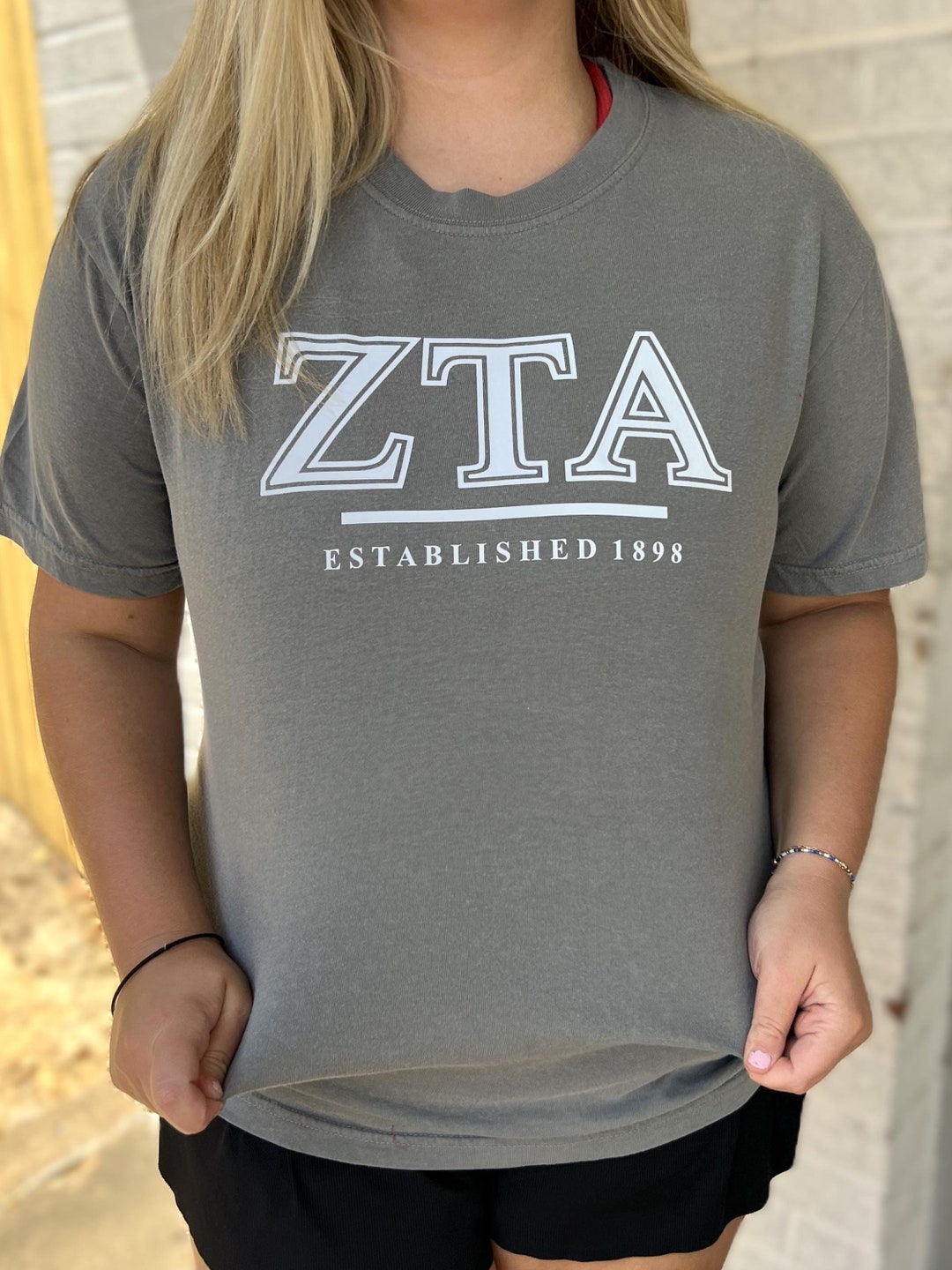 Zeta Tau Alpha Greek Letter Outline and Established Date | Comfort ...