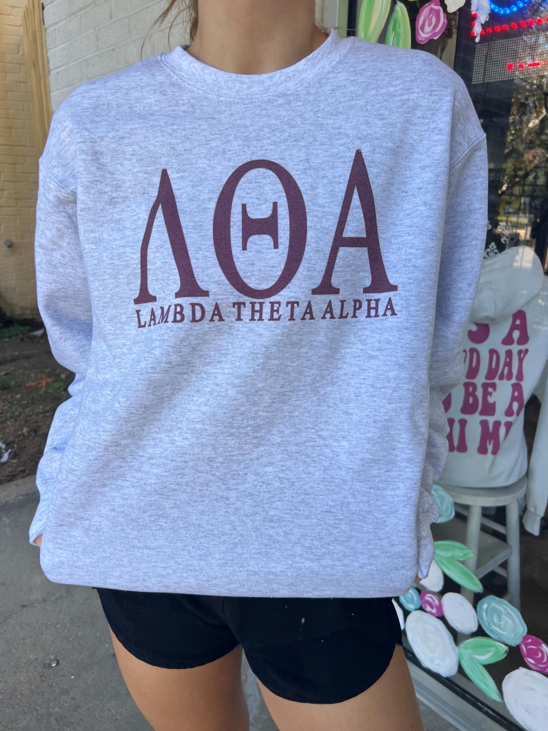 Lambda Theta Alpha Classic Traditional Greek Sorority Sweatshirts | Lambda Sorority Merch, Greek ...