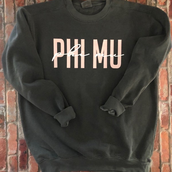 Phi Mu Logo - Etsy