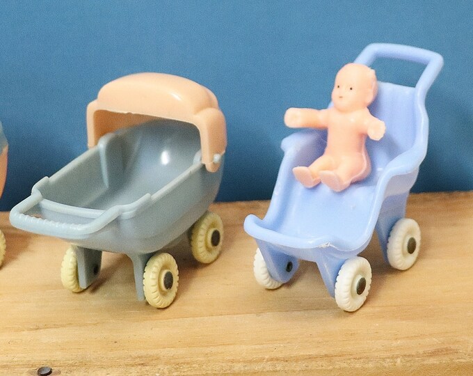Acme / Thomas Baby Buggy / Stroller Lot With Bonus Baby - Etsy